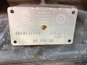 Allison HT750DR (Stock # 7300) | Langille's Truck Parts